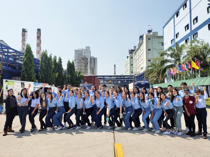 University Site Visit at Indorama Polyester Industries Rayong ...